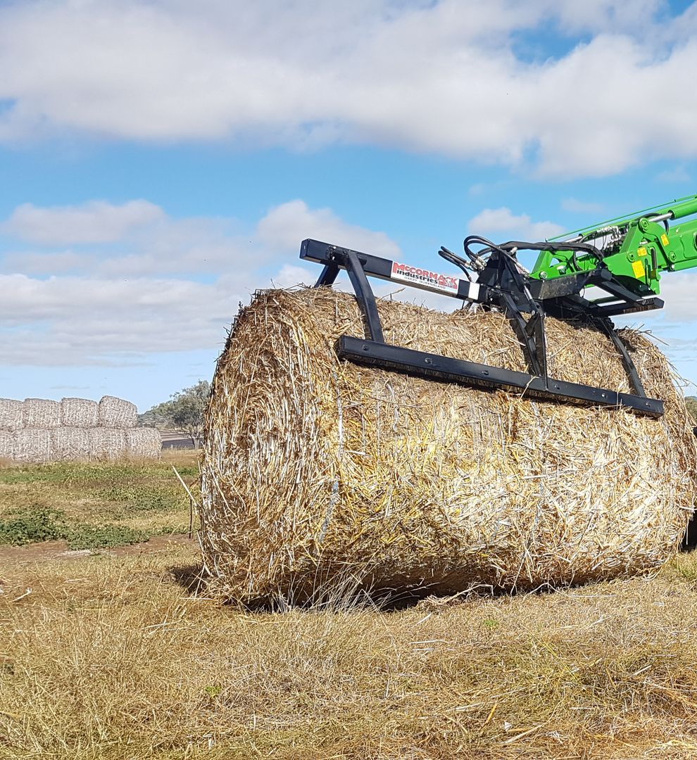 Square Bale Grab for Wheel Loaders and Telehandlers