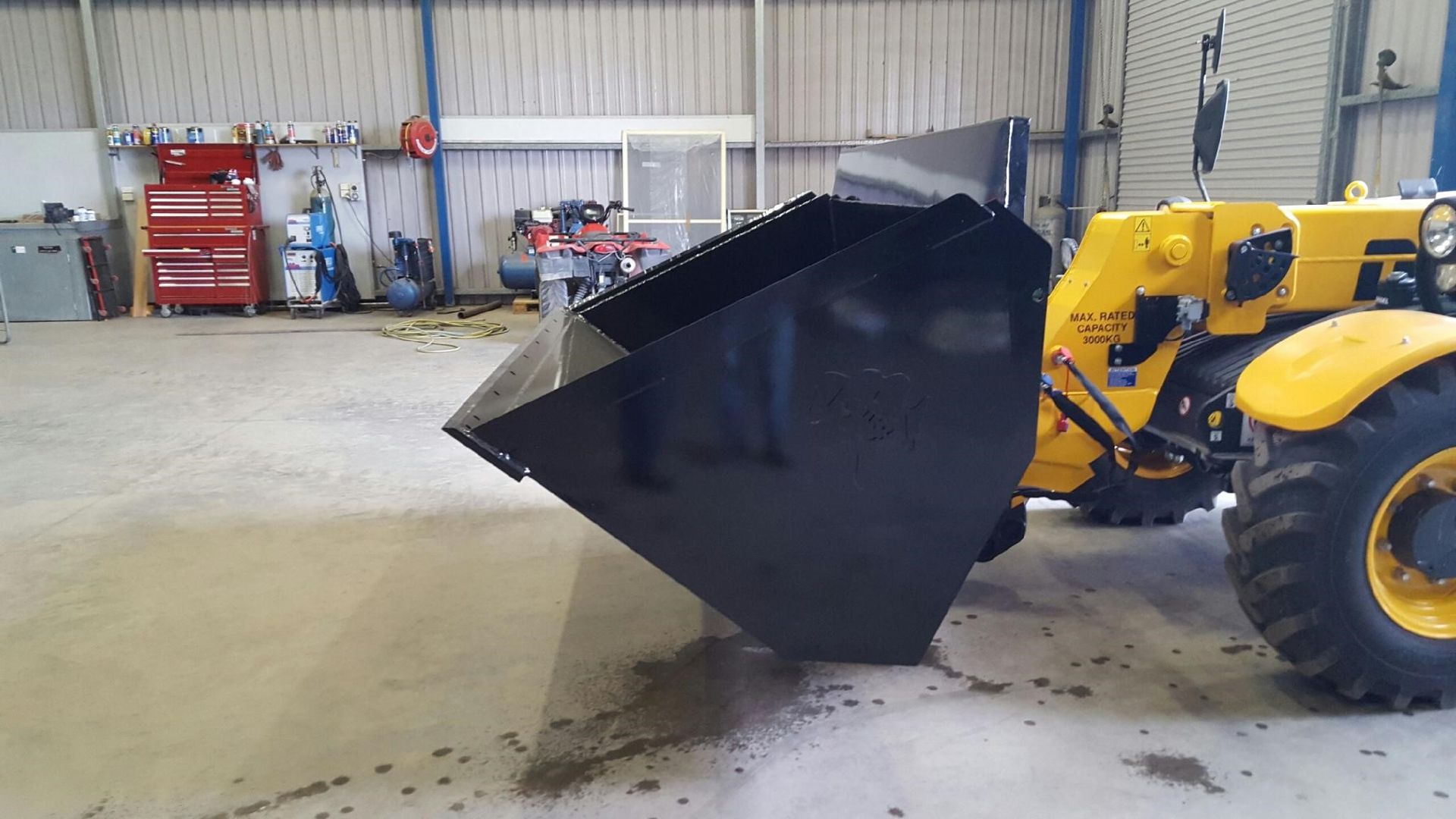 Telehandler and Wheel Loader Buckets - 4in1, GP, Light Materials and ...