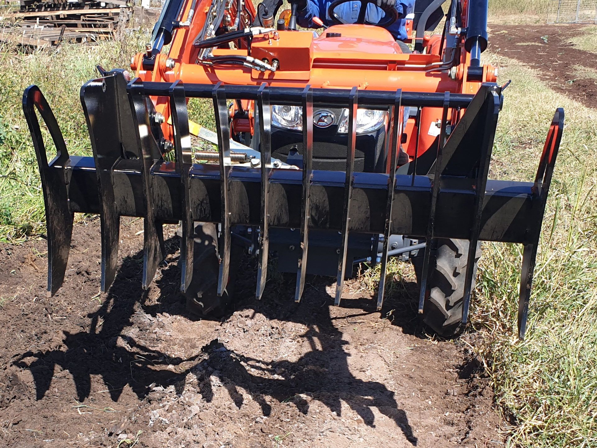 Stick Rakes for Tractor Front End Loaders