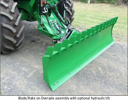 Over & Under Axle Mounted Tractor Dozer Blades