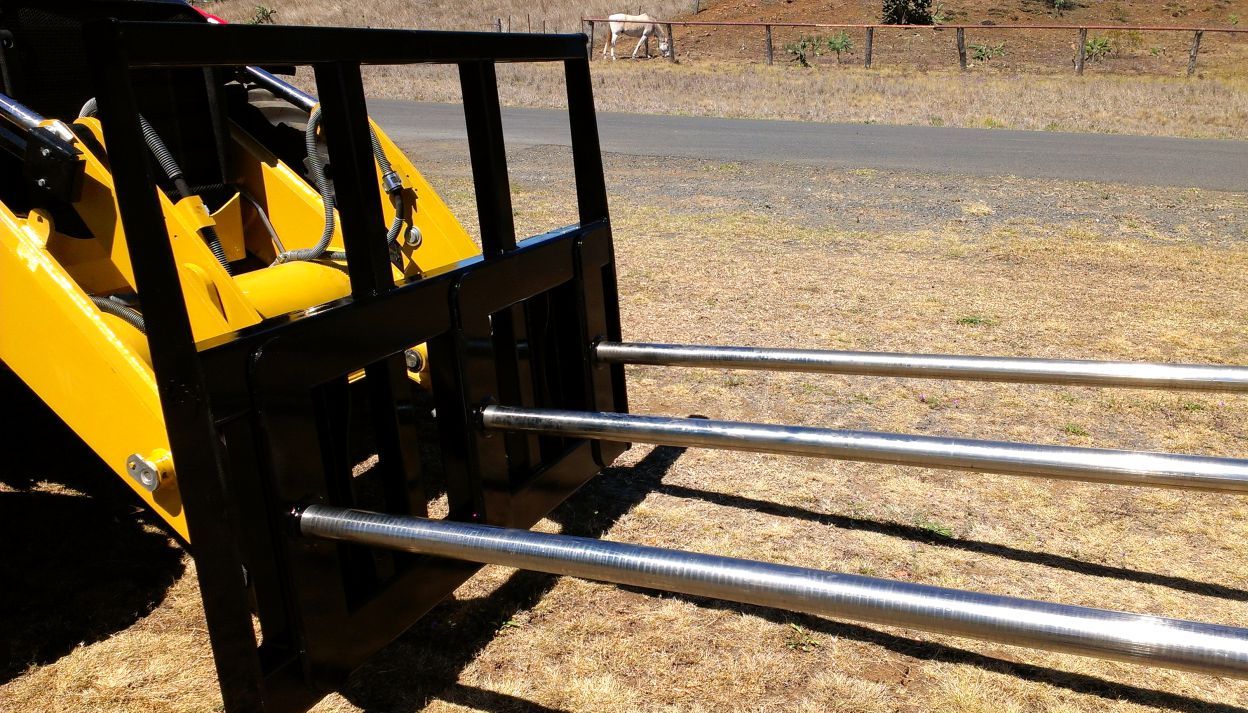 Cotton Bale Rollers for Wheel Loaders and Telehandlers