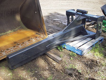 Pipe Handler Grabs for Wheel Loaders and Telehandlers