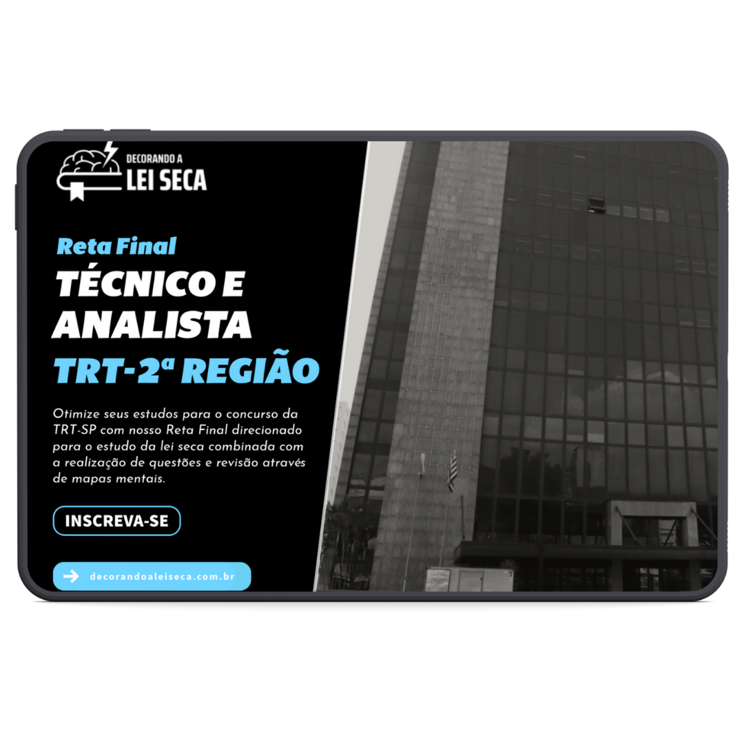 Concurso do TRT-SP - Analista e Técnico Judiciário