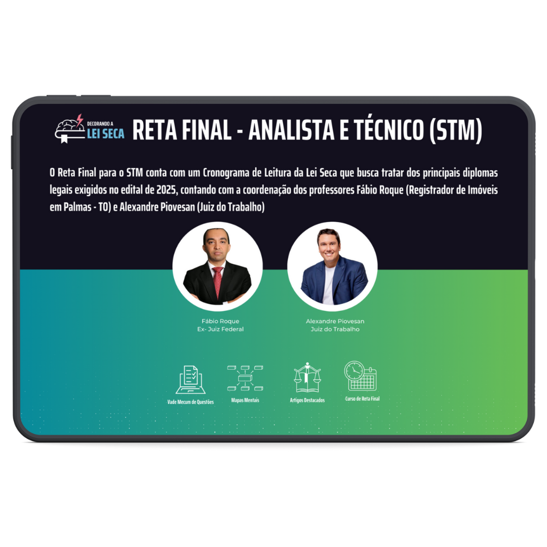 Reta Final - Concurso STM