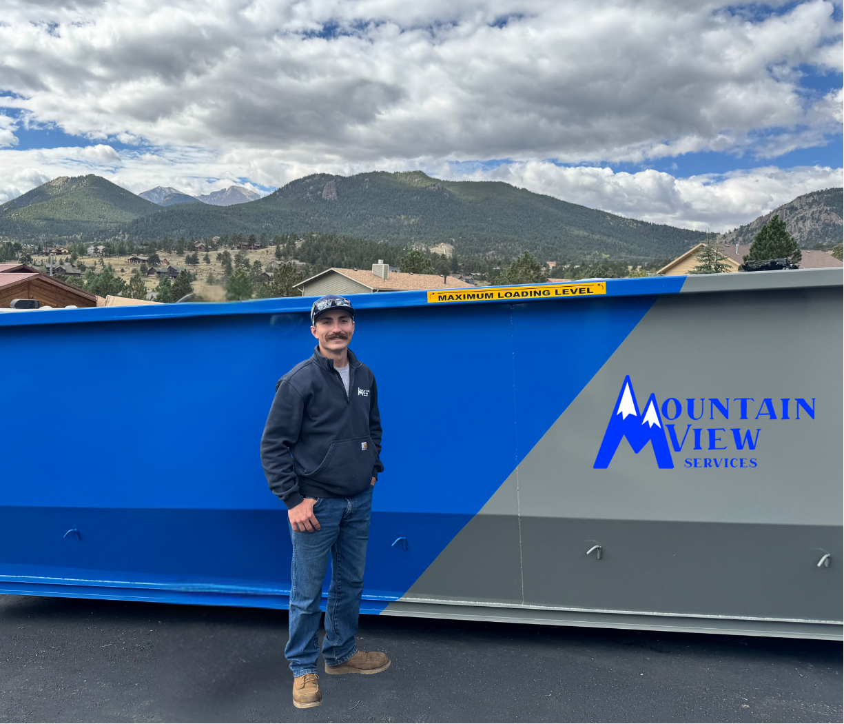Roll- Off Dumpster Rentals | Mountain View Services | Colorado's Front ...