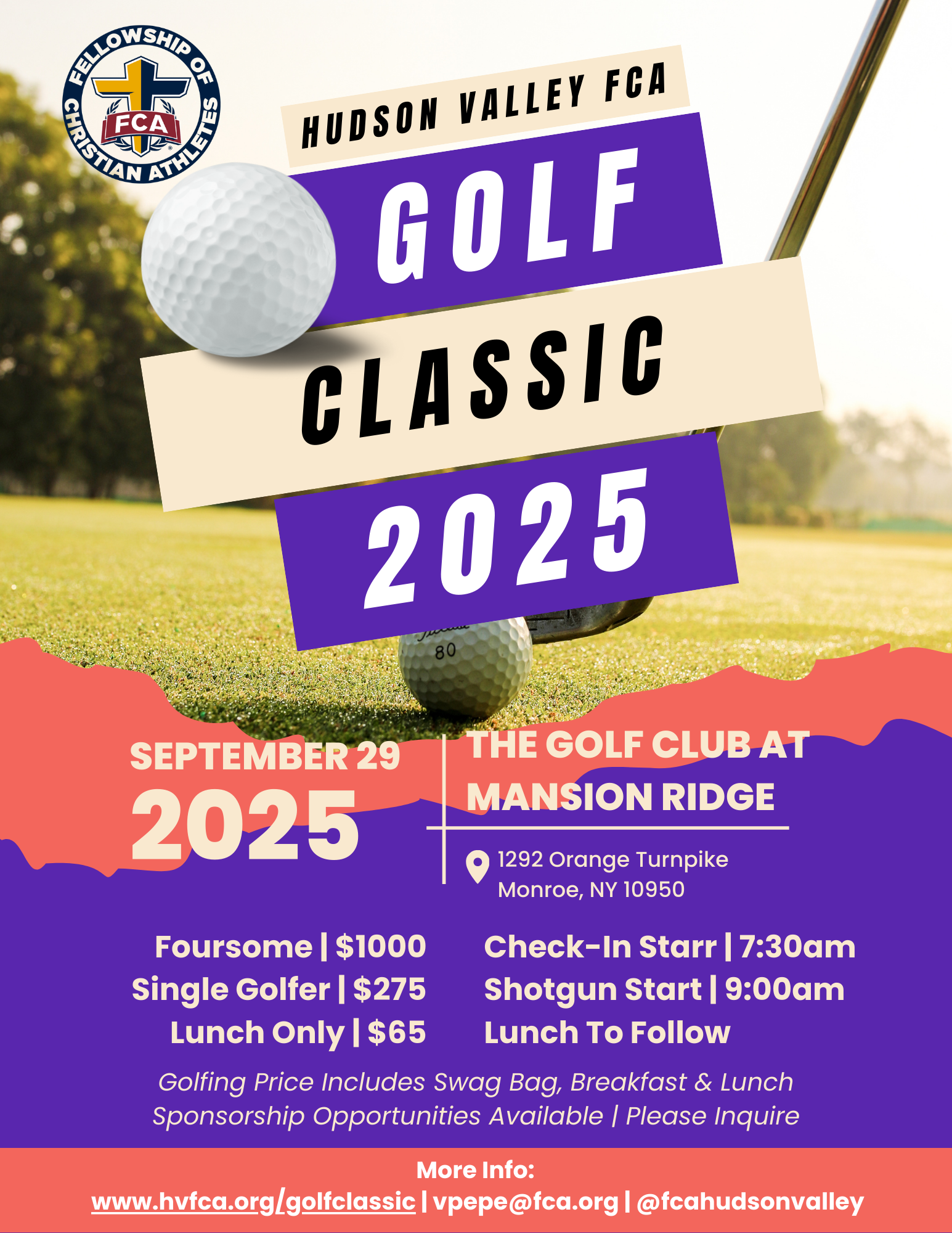 FCA Hudson Valley - Golf Classic