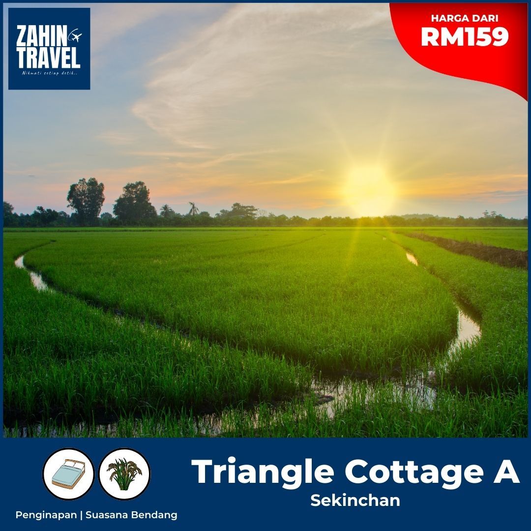 Pakej Penginapan Triangle Cottage Sekinchan Selangor