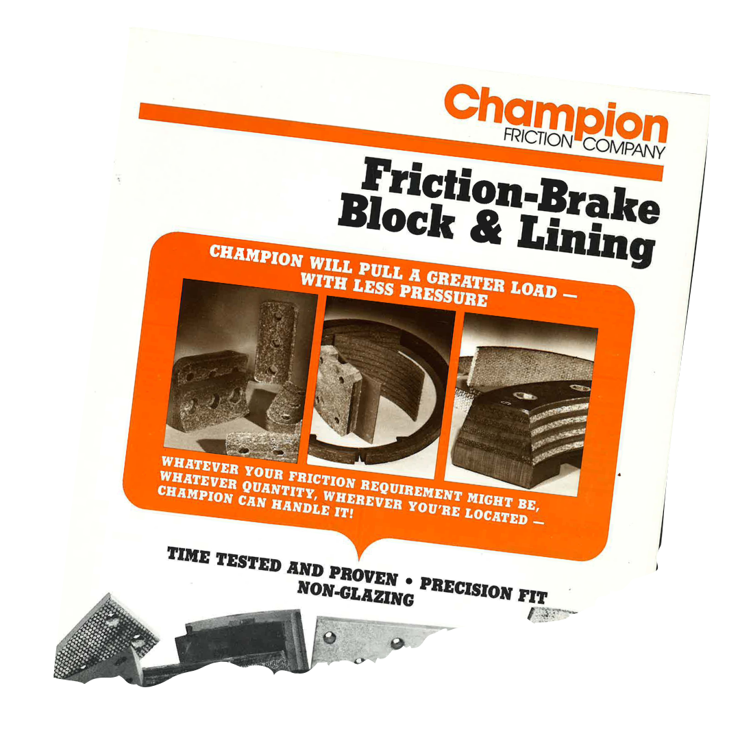 Friction Minute | Blog | Champion Friction Technologies