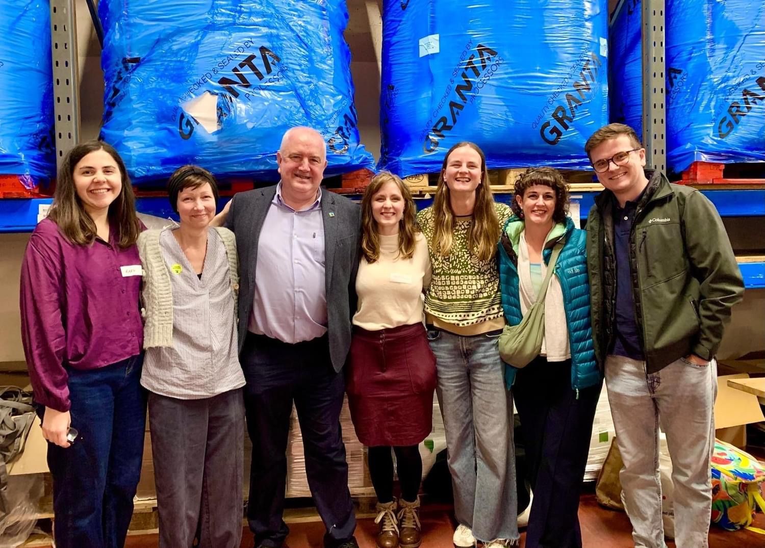 Open Day at True Origin Warehouse with Howard