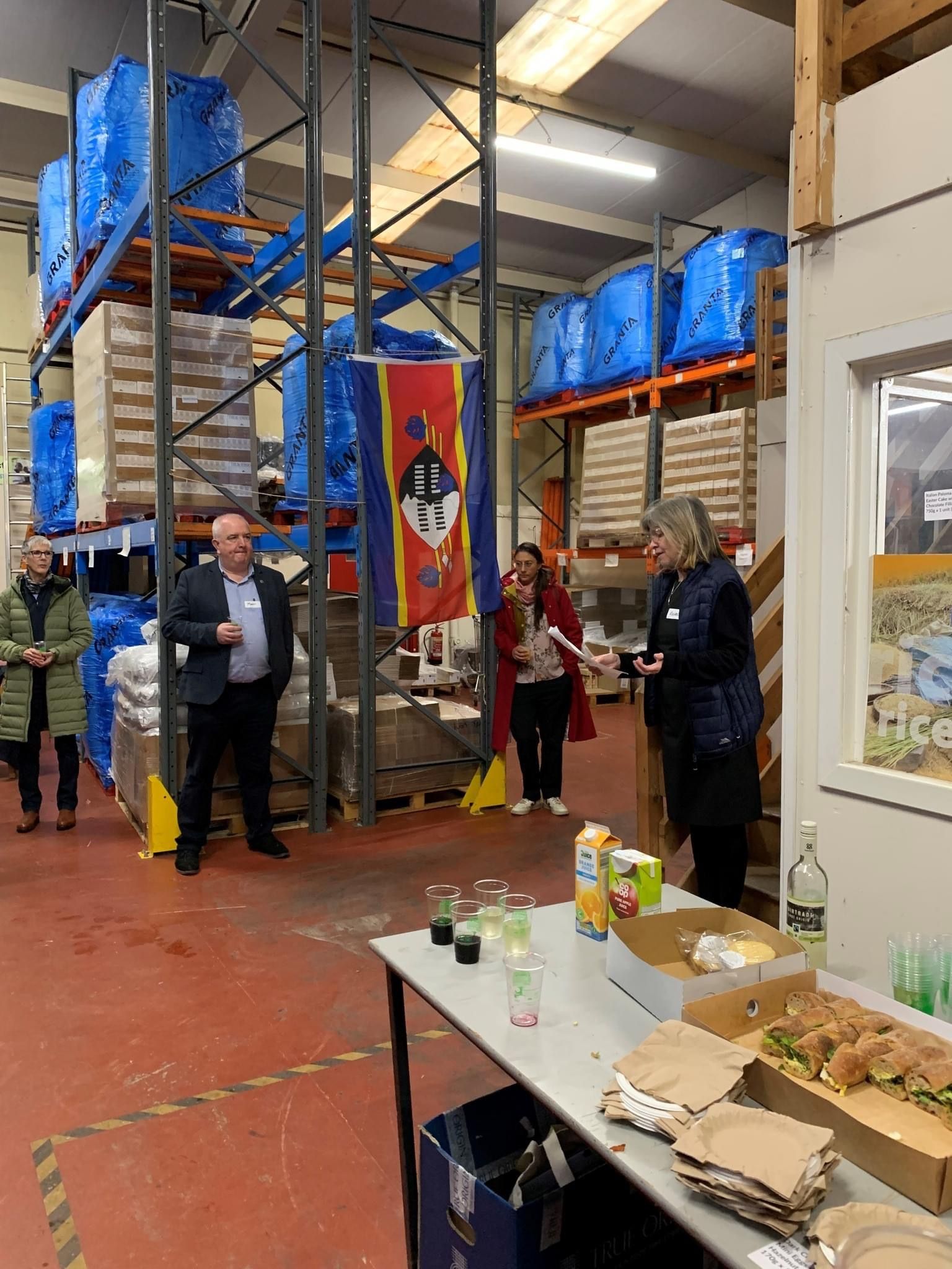 Open Day at True Origin Warehouse with Howard