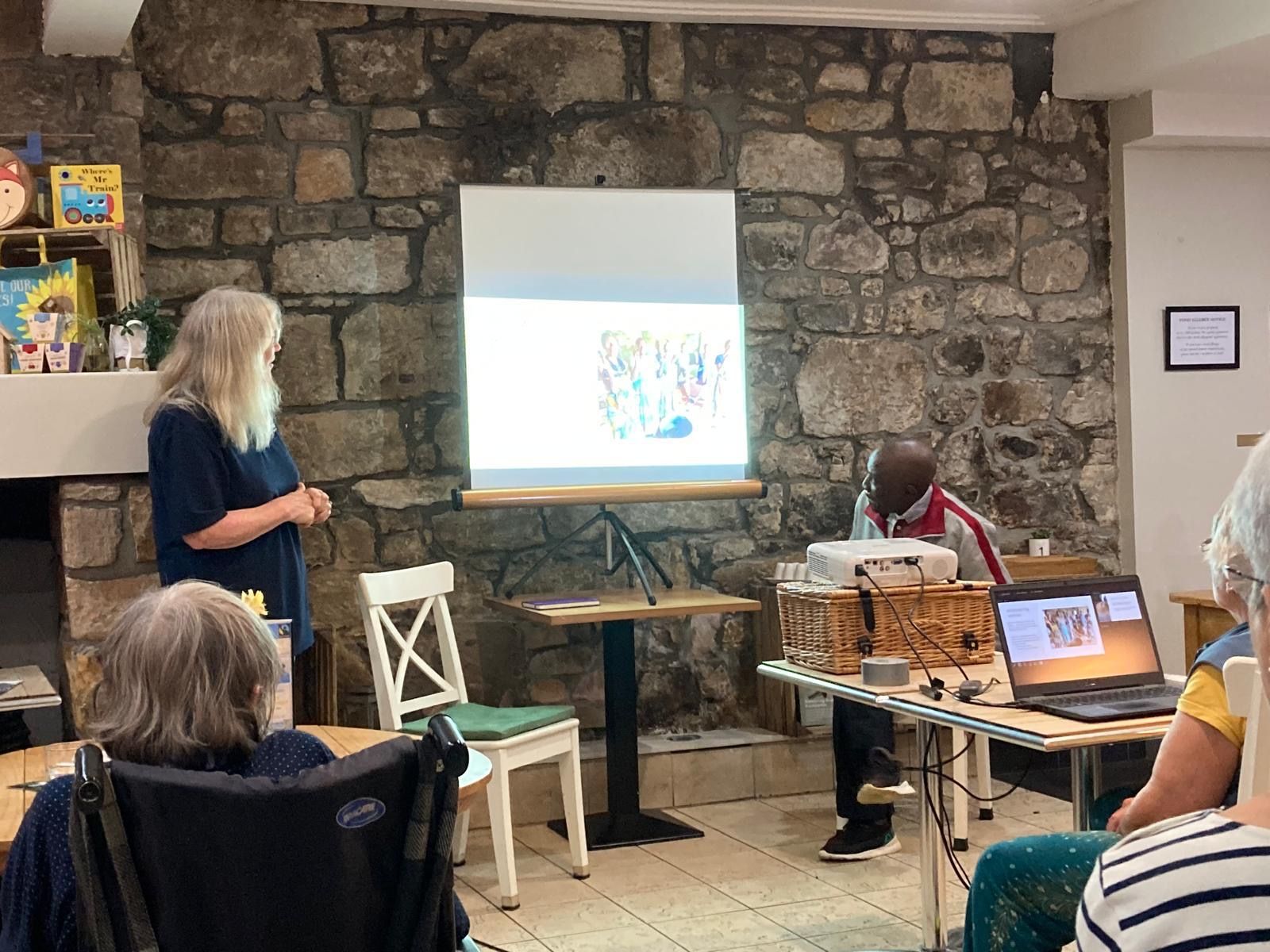Gavin's Mill serve up a tasty dose of Kilombero Rice - with farmer, Howard