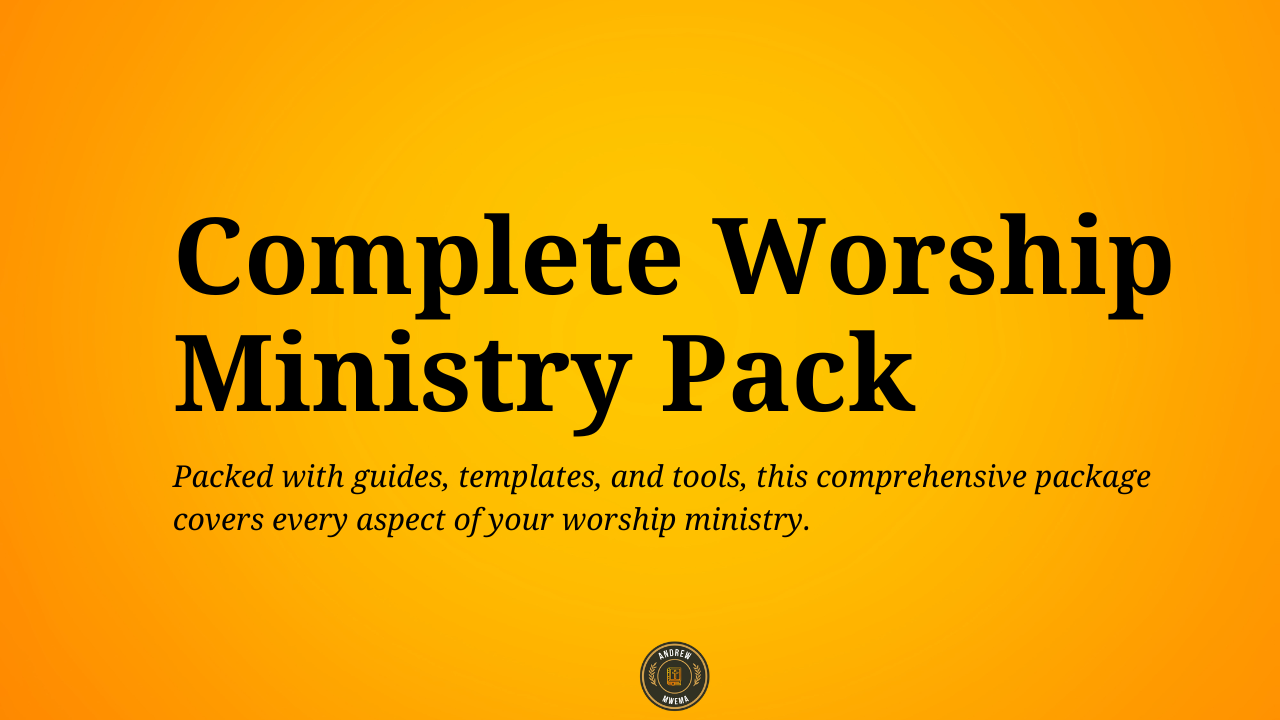 Worship Team Building Activities for Unity and Connection