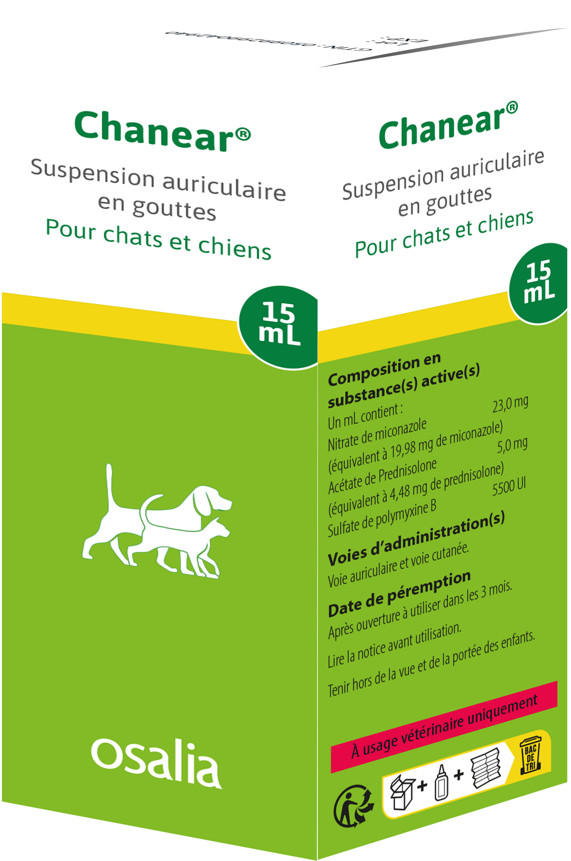 Gamme médicament vétérinaire Osalia