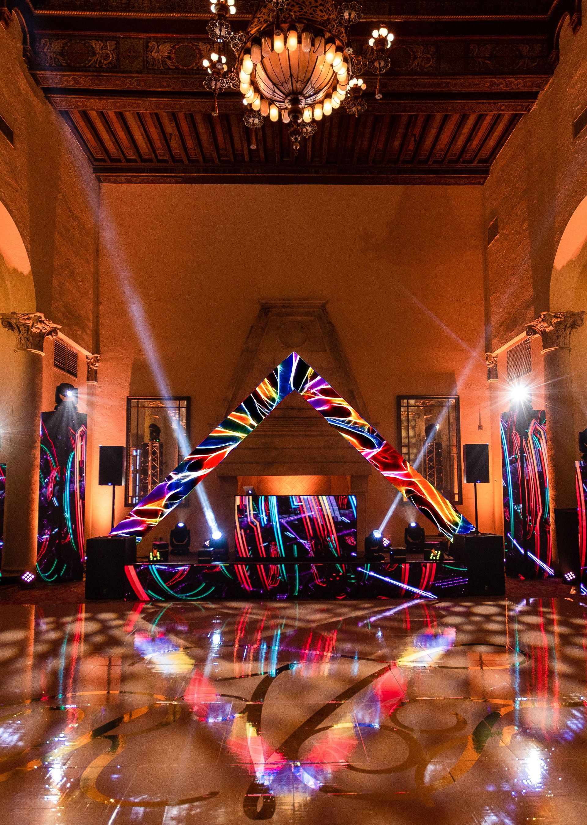 Dance Floor Wrap | Expert Stage Production Services in Miami, FL