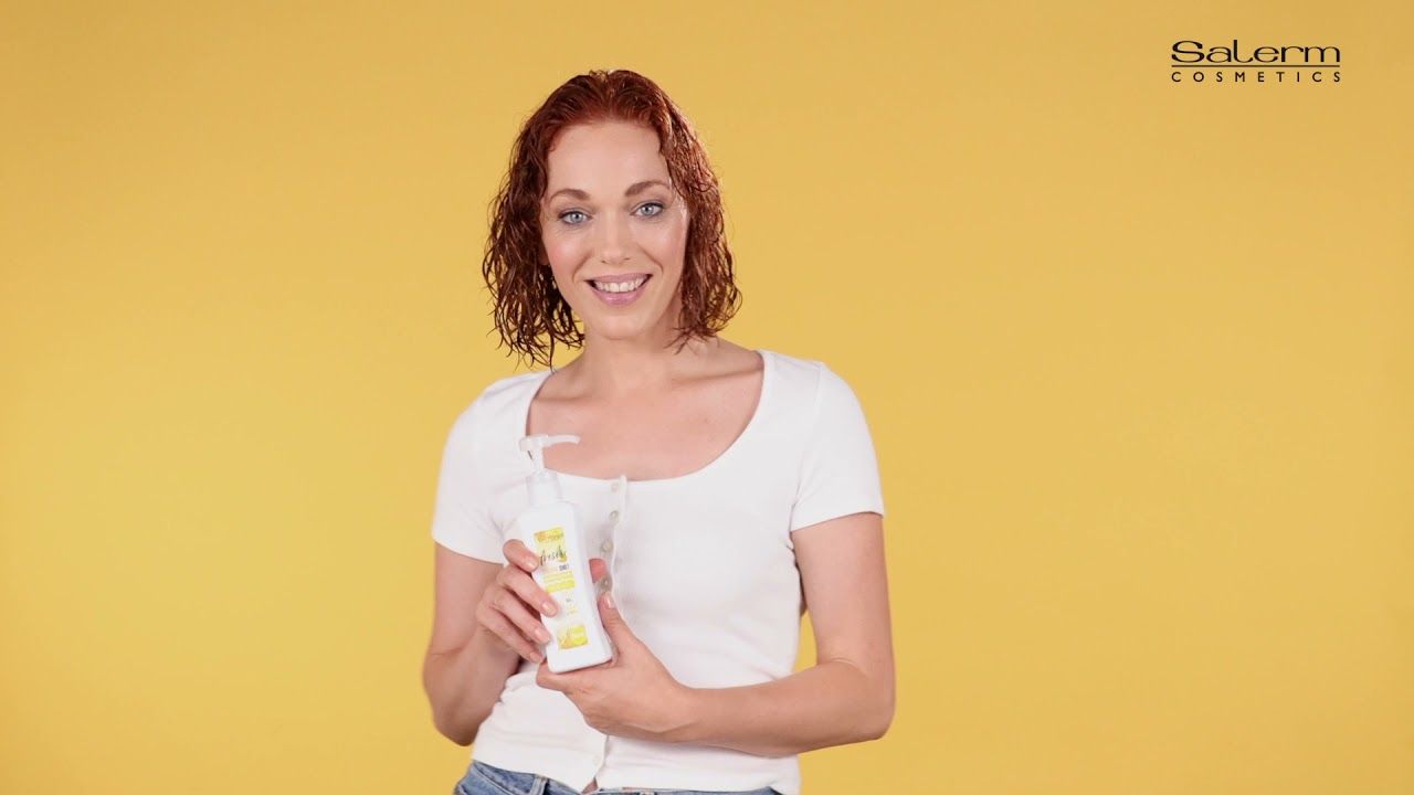 Salerm - Biokera Fresh Yellow Shot Curly Cream Costa Rica