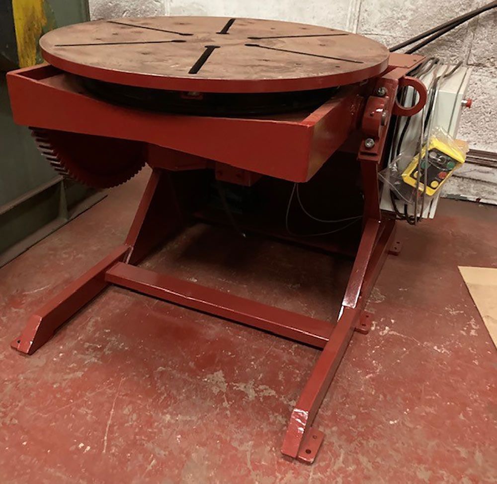 Used Welding Positioners - allow components to be welded in an optimal ...