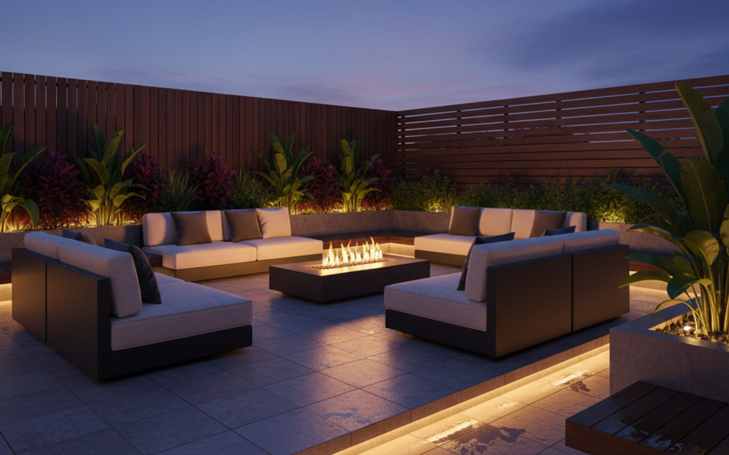 How RGB Lighting Elevates Outdoor Living Spaces Year-Round
