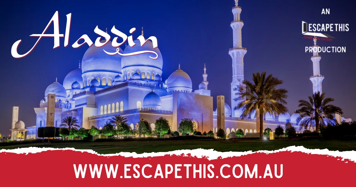 Escape This | Aladdin, A 1001 Nights Perth CBD Escape Room