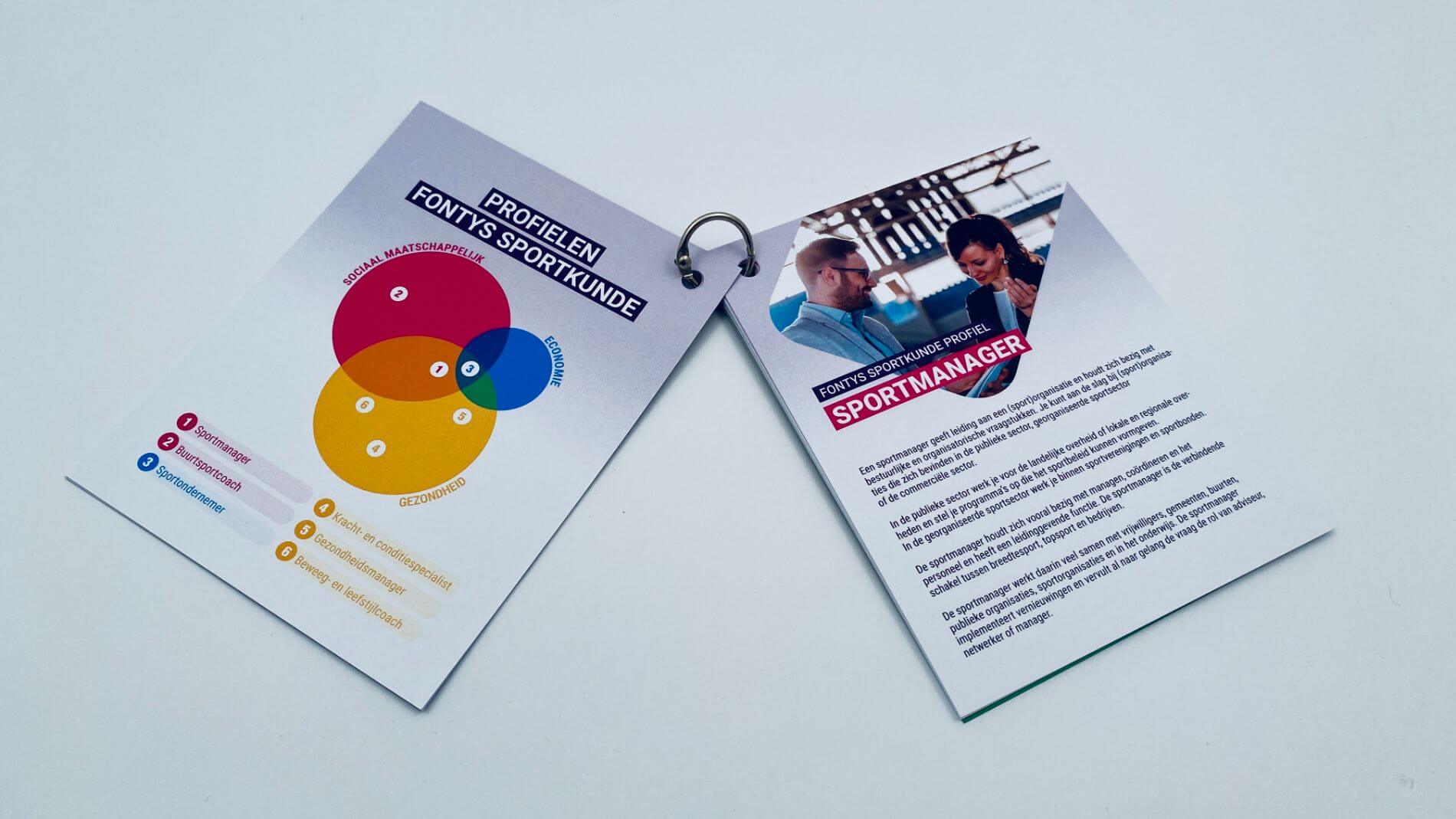 Informatiewaaiers bedrukken