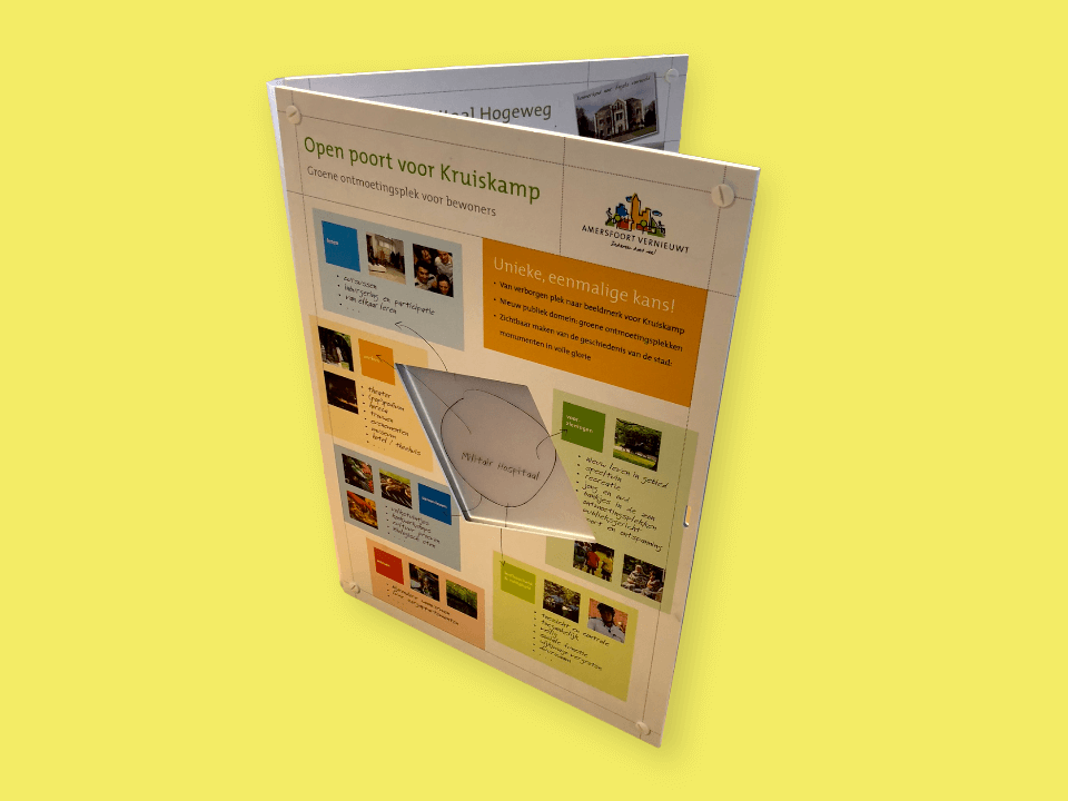 Presentatiemap XL van kunststof bedrukken