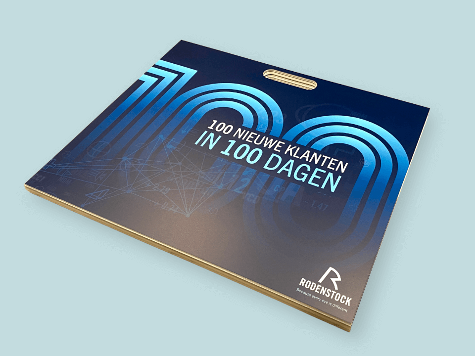 Presentatiemap XL van kunststof bedrukken