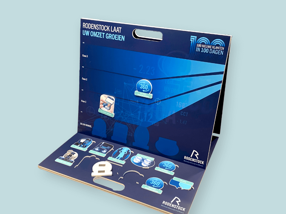 Presentatiemap XL van kunststof bedrukken