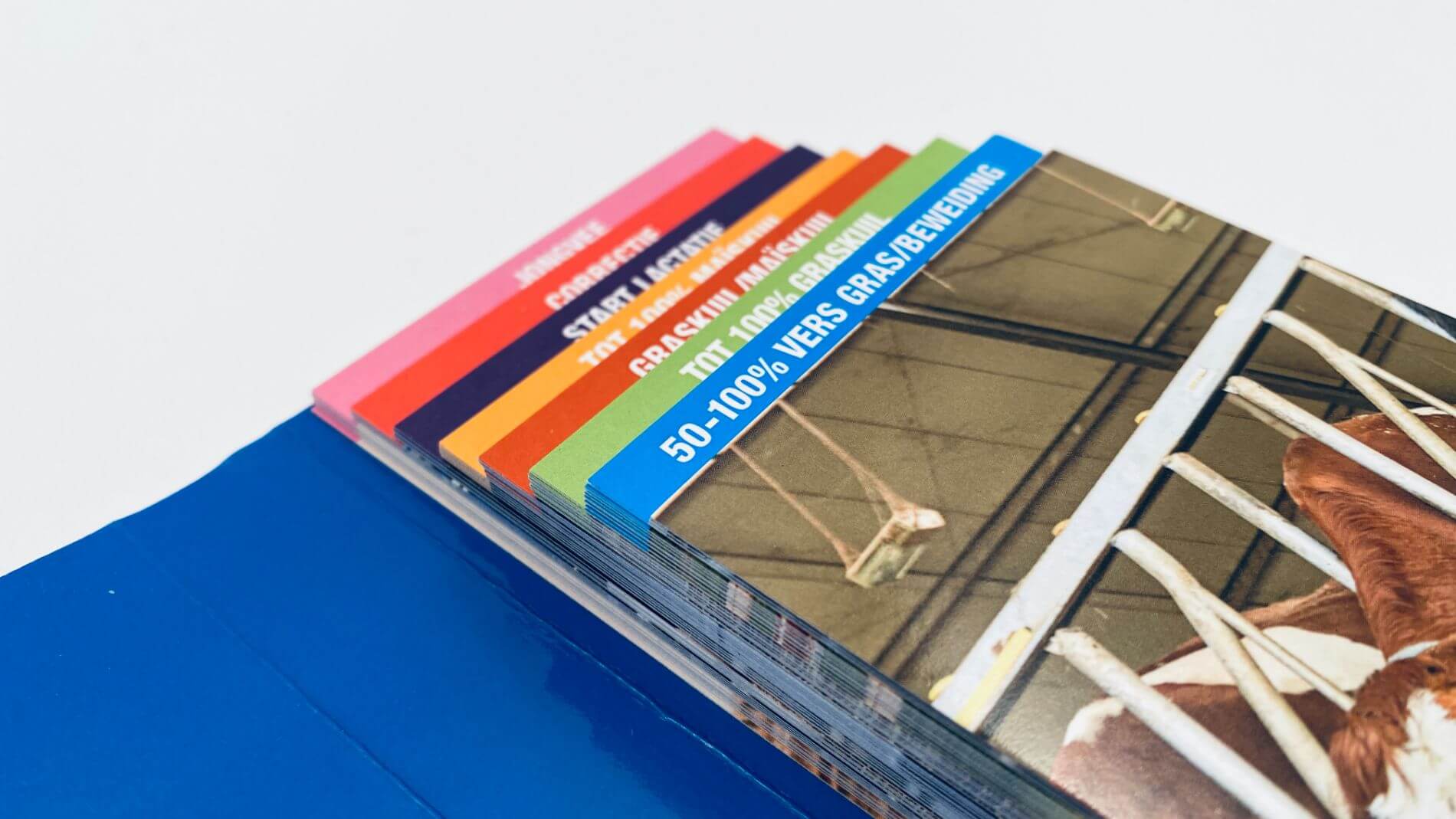 Informatiewaaiers bedrukken