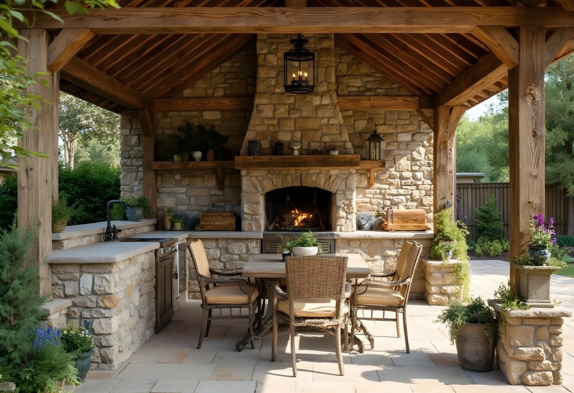 Covered Outdoor Kitchen Ideas: Creative Designs to Inspire