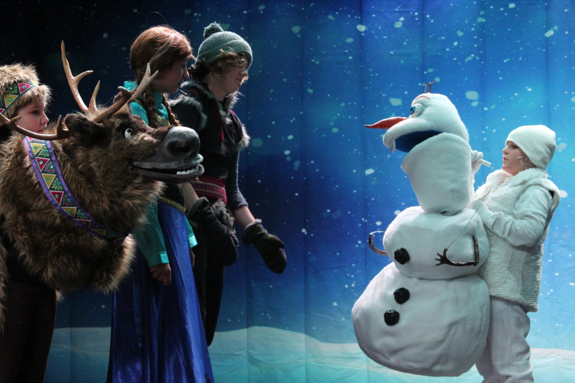 Frozen Jr Backdrop Show Set | Maplewood Playhouse
