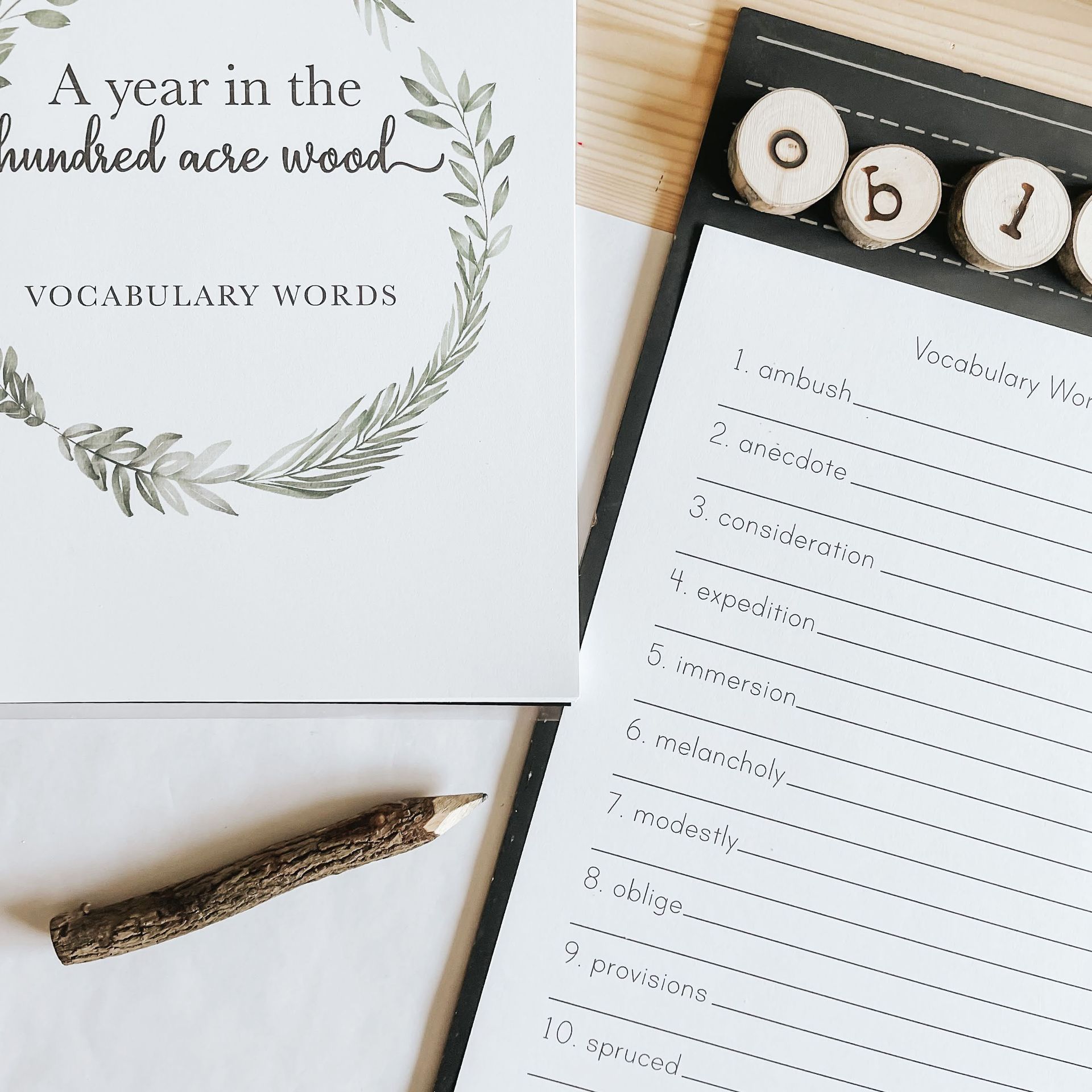 A Year in the Hundred Acre Wood Elementary