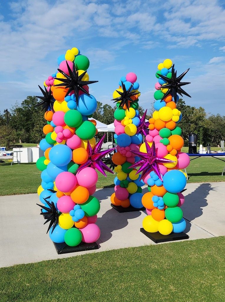Organic balloon decor |All Aired Up