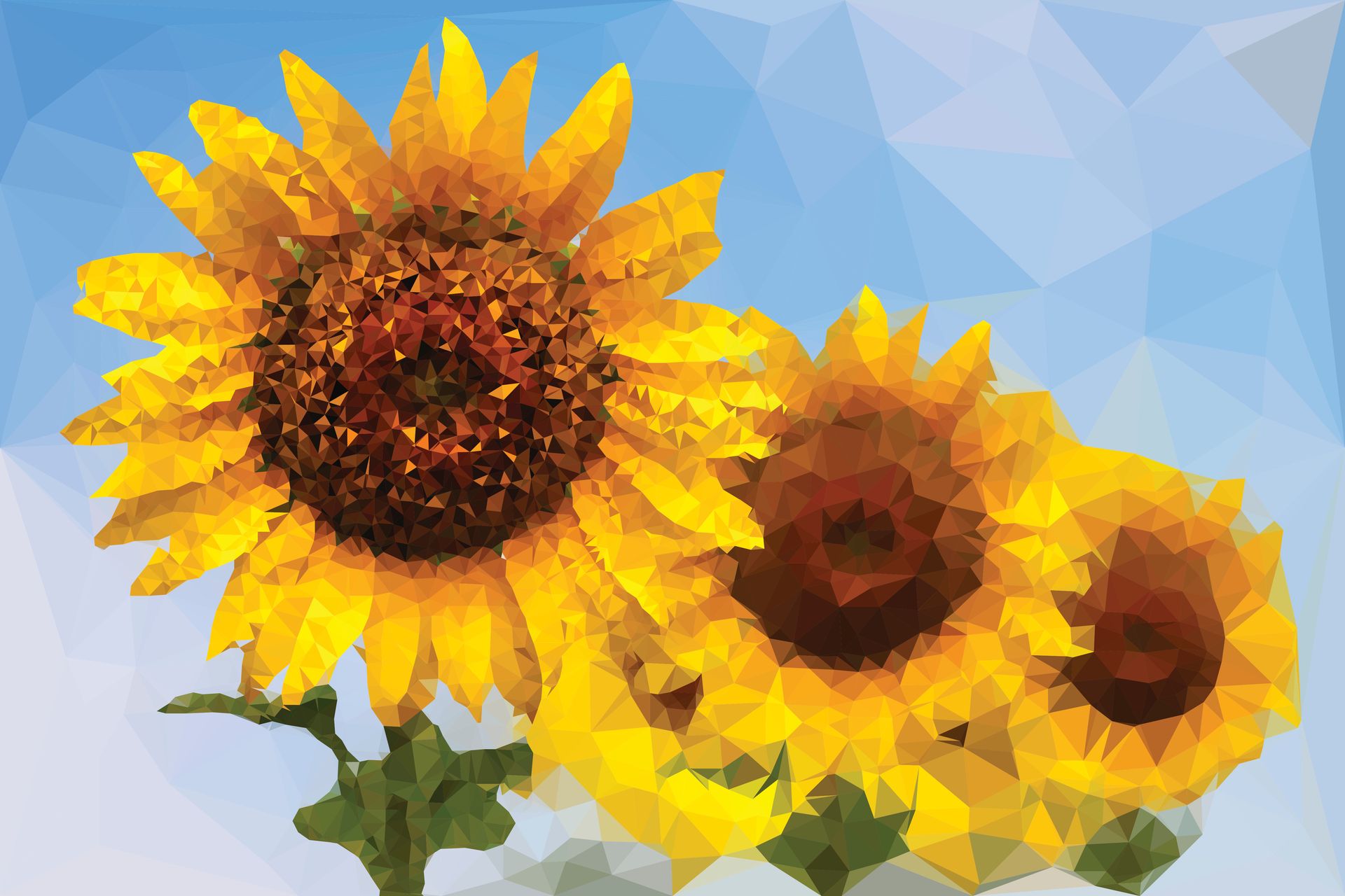 Sunflower Origami Packs - Individual