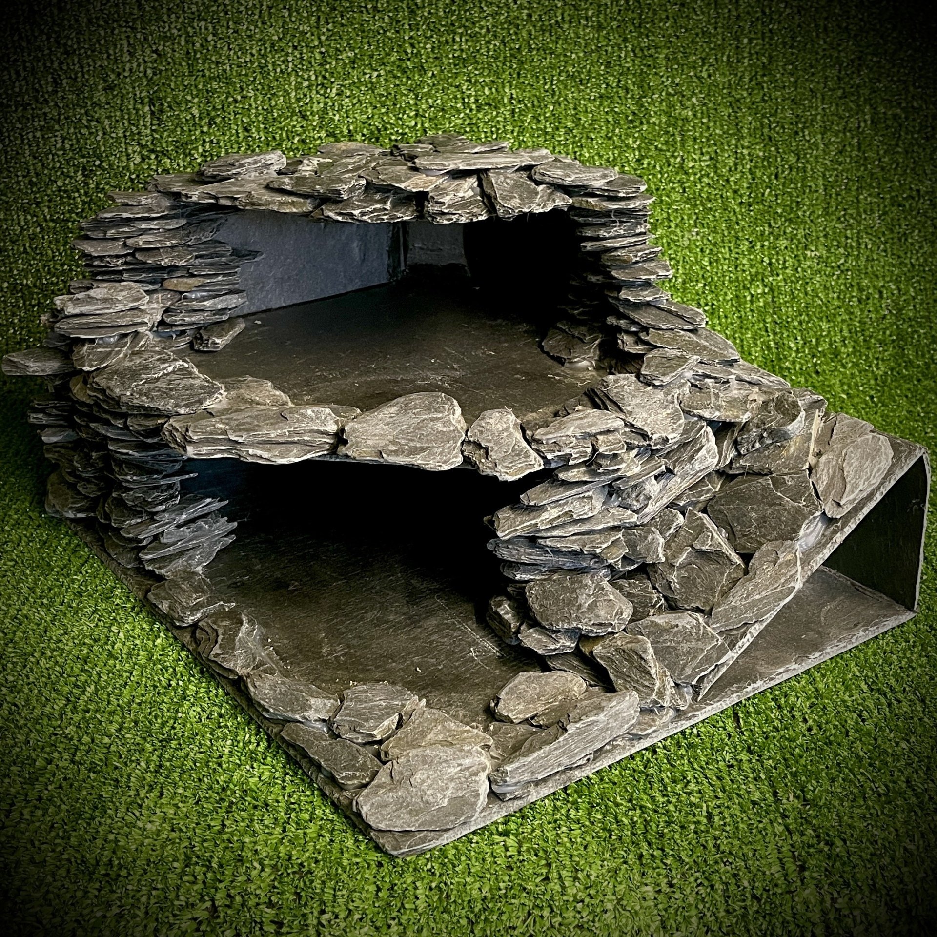 Slate Reptile, Aquatic Caves, Slate Coasters & Plaques - Free p&p