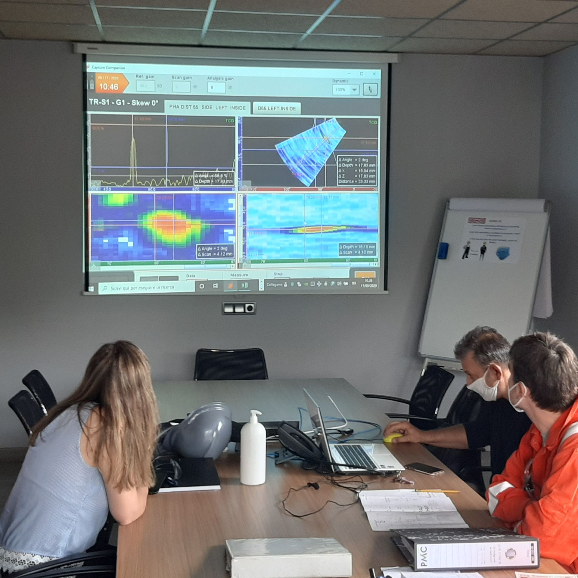 Servizi PND: ultrasuoni phased array | Brescia | I&T Nardoni Institute