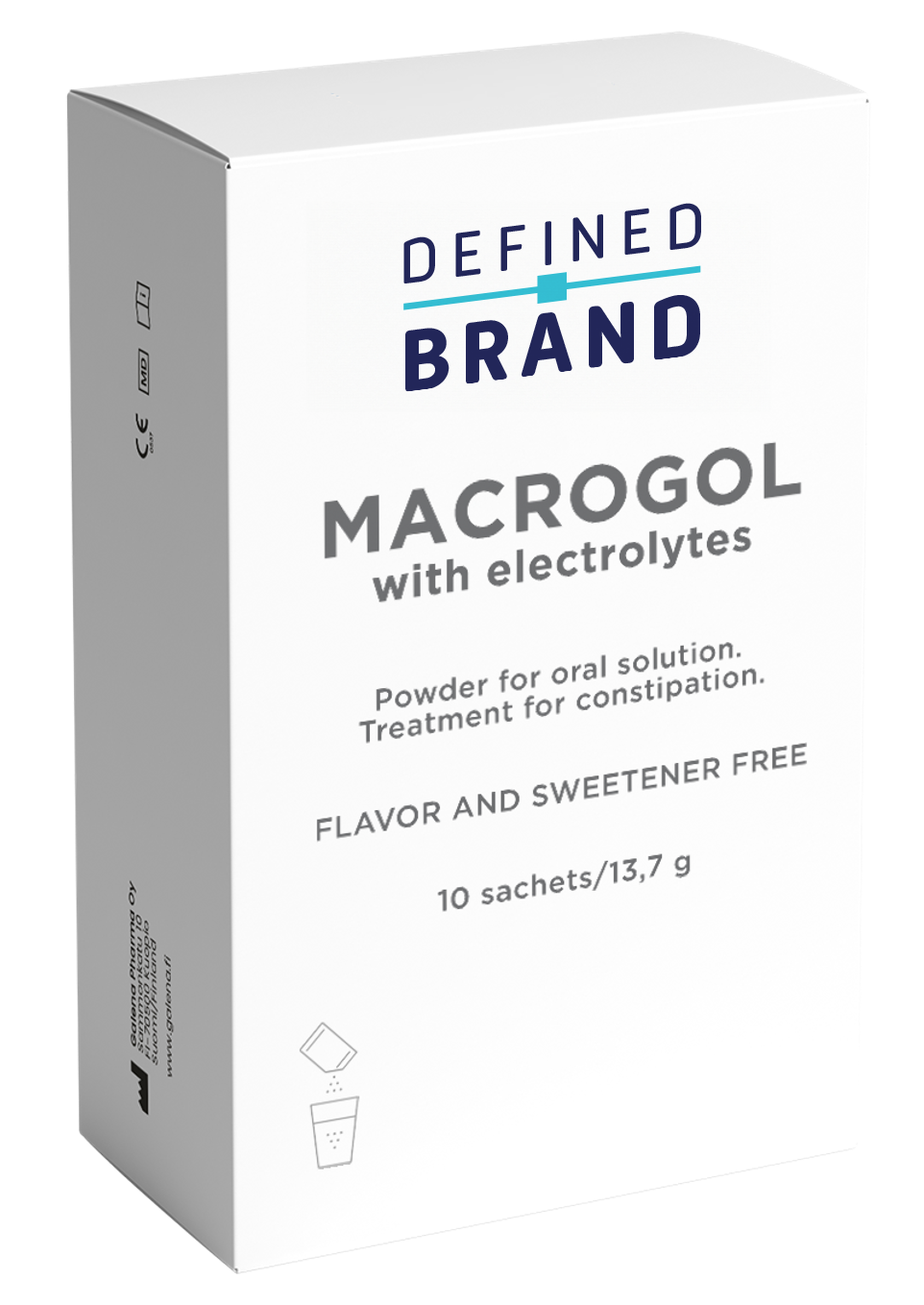 Macrogol with electrolytes