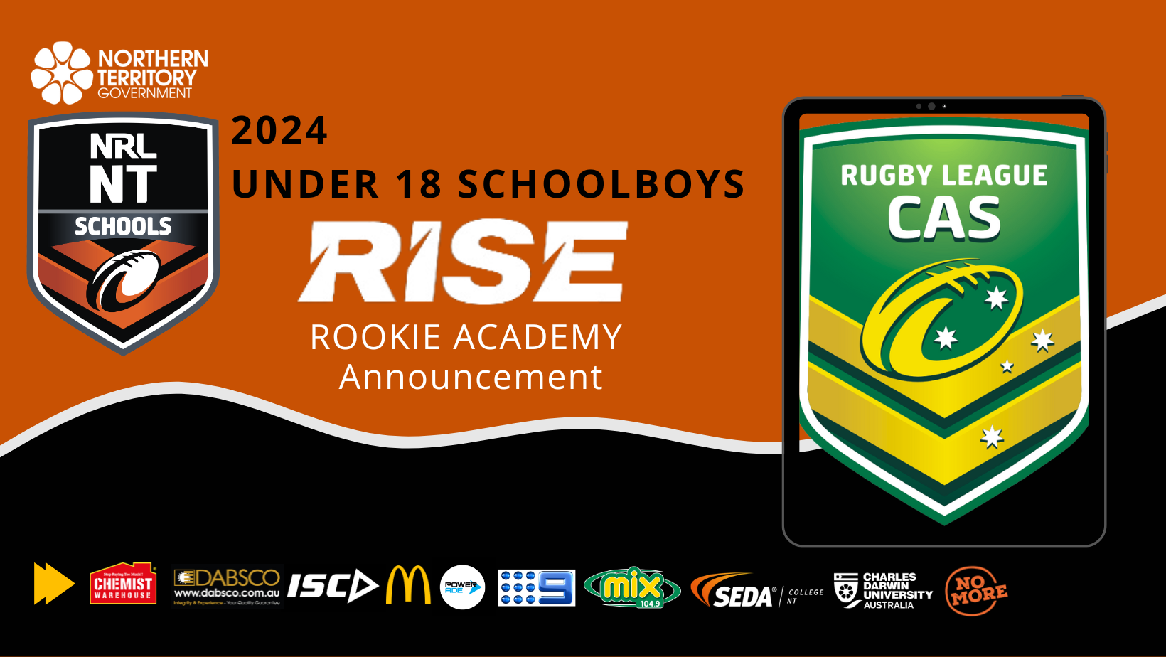 RISE Rookie Academy Under 18 Schoolboys