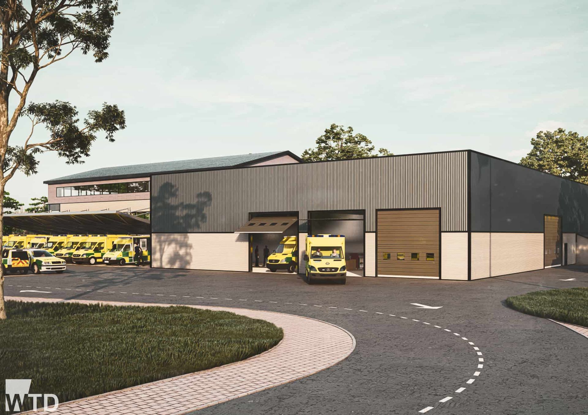 WTDesign Project - Ambulance Station, Suffolk