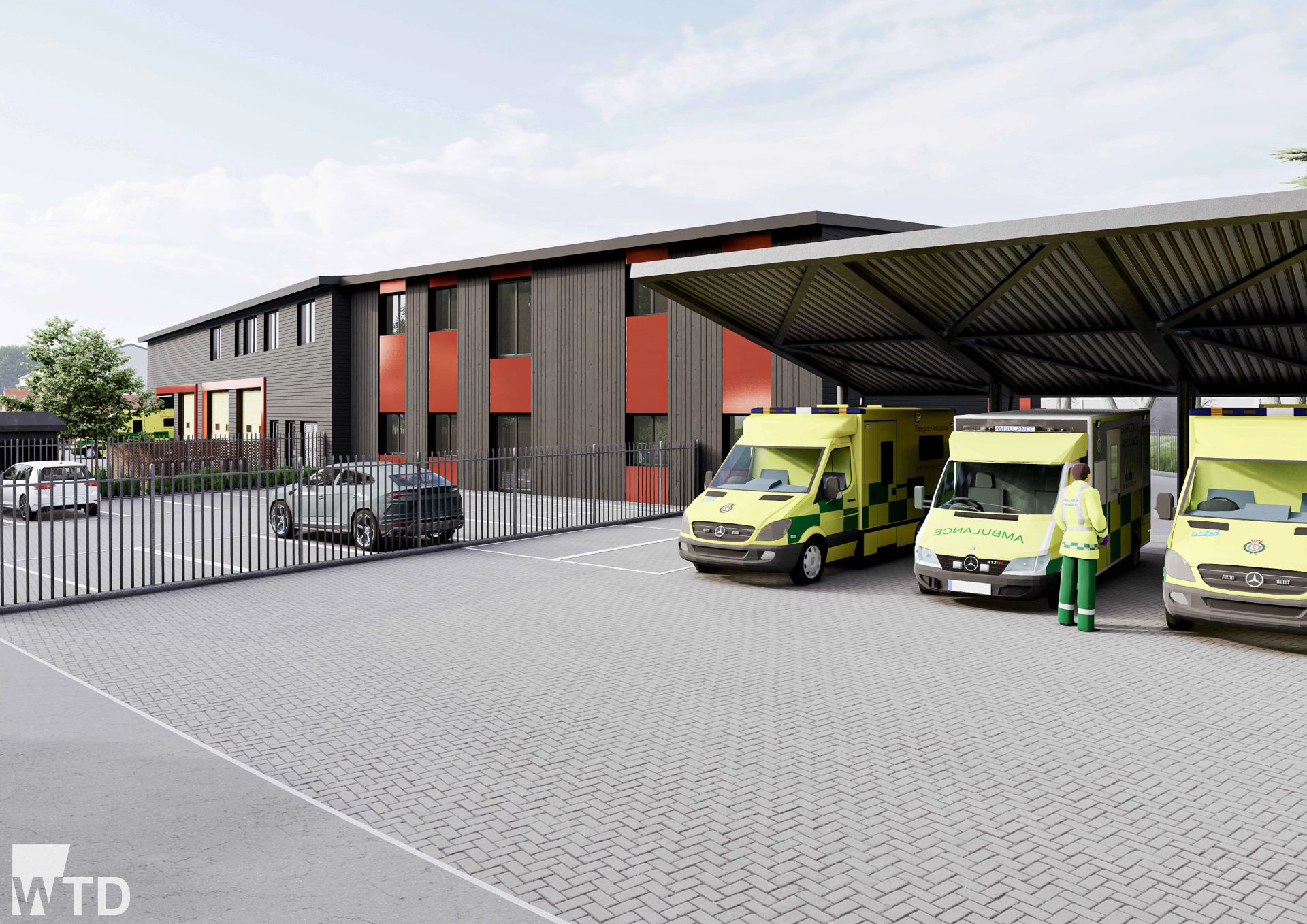 WTDesign Ltd Project - Ipswich Ambulance Station