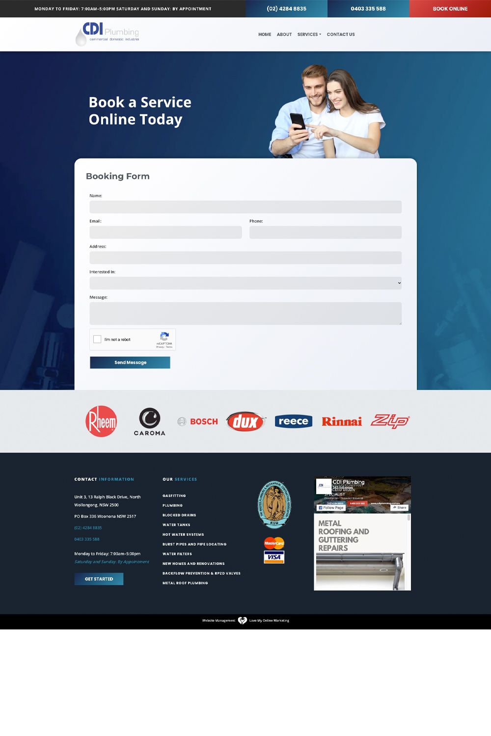 Tradie Websites 2 | Love My Online Marketing