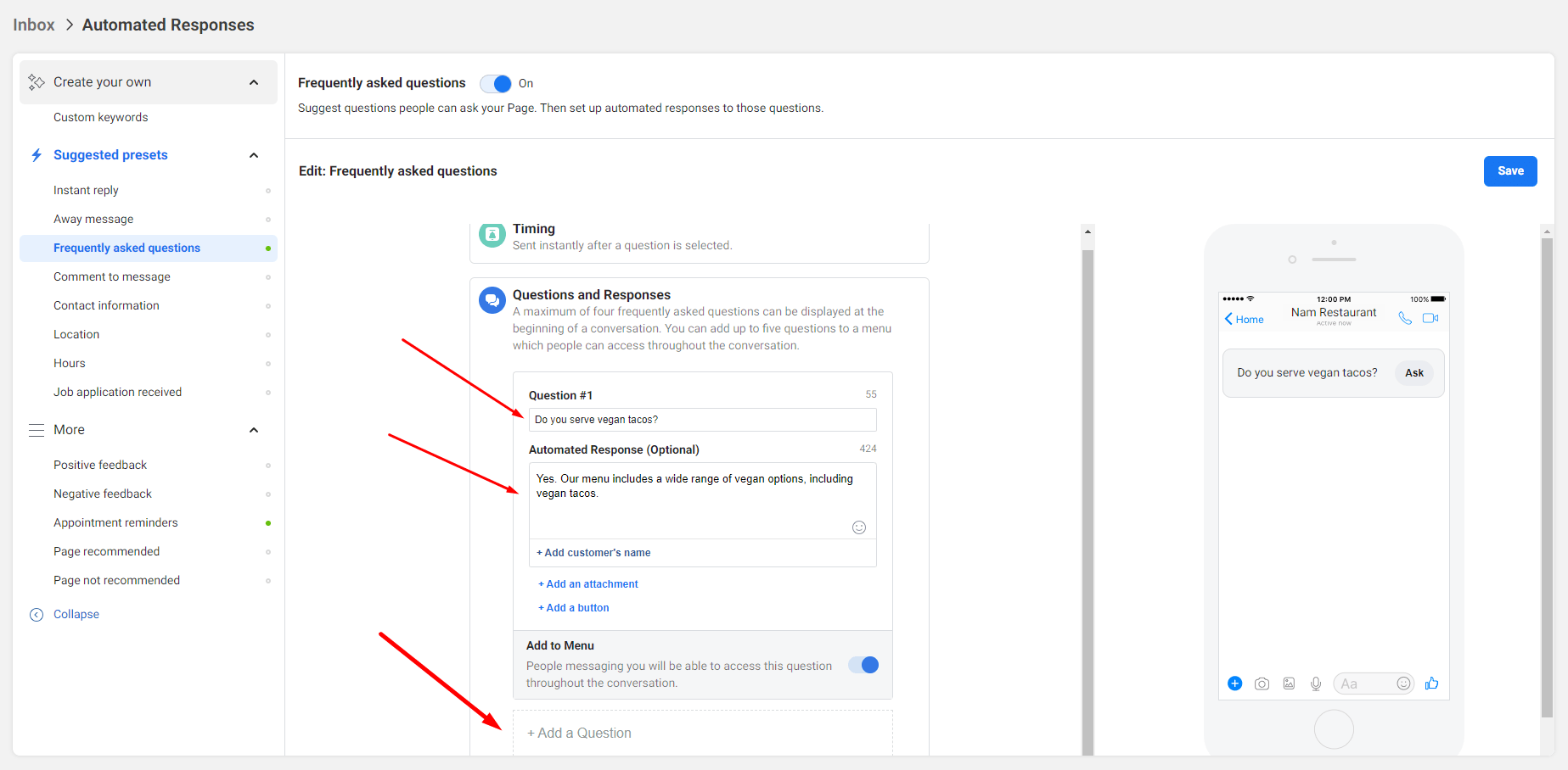 How to Set Up Auto-Reply on Your Business Facebook Page