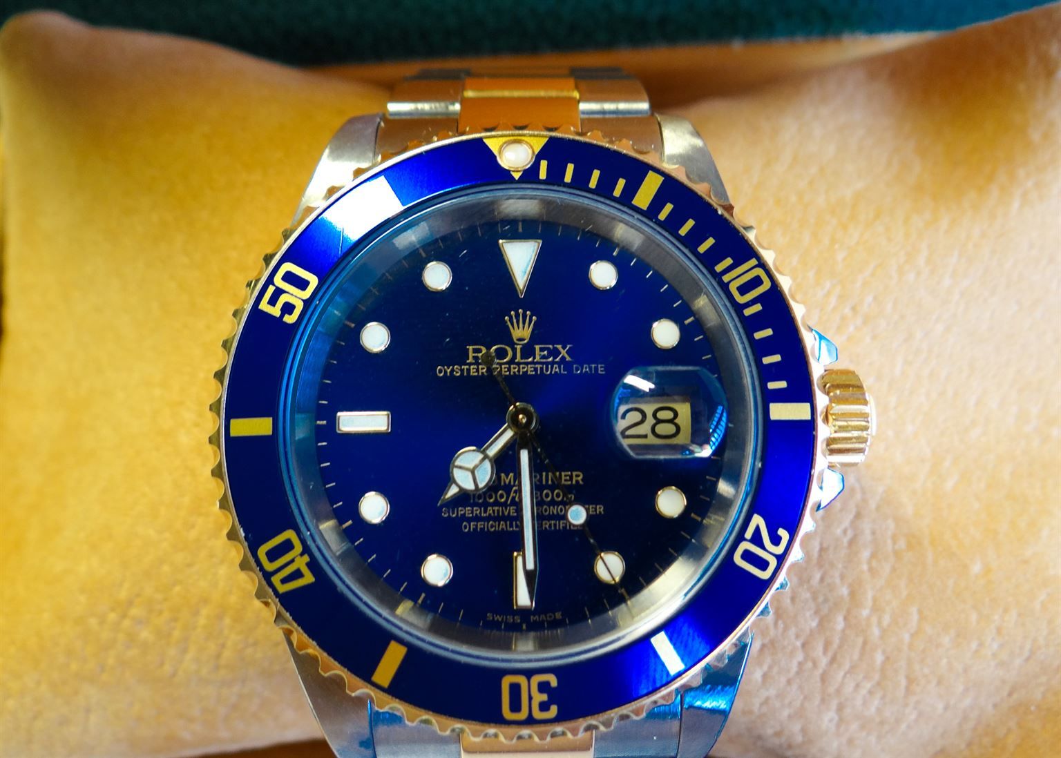 Rolex submariner Oyster Perpetueal date