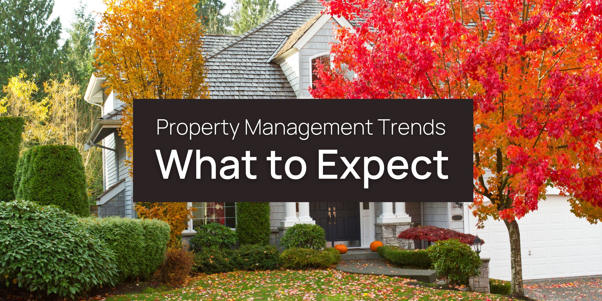 Fall Property Management Trends: What to Expect This Season