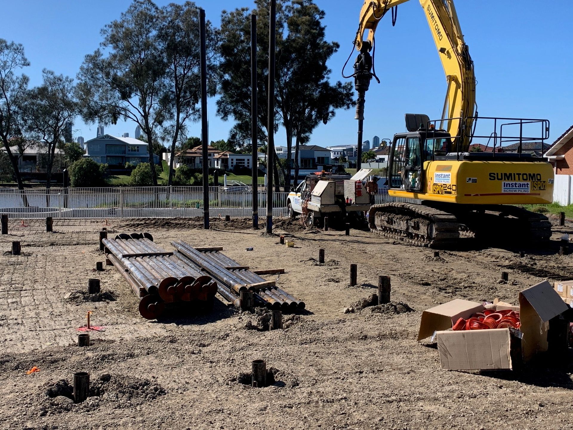 Gallery | Gold Coast, QLD | Instant Screw Piling