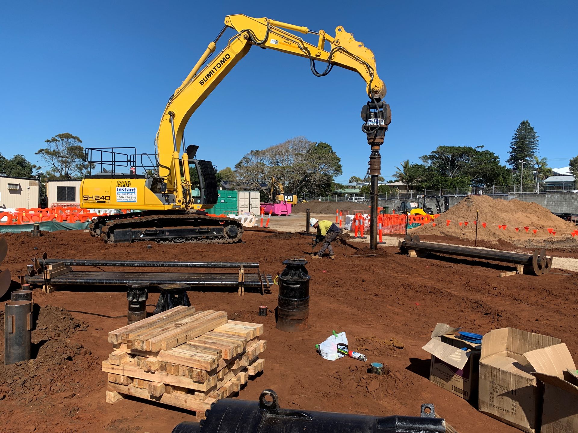 Gallery | Gold Coast, QLD | Instant Screw Piling