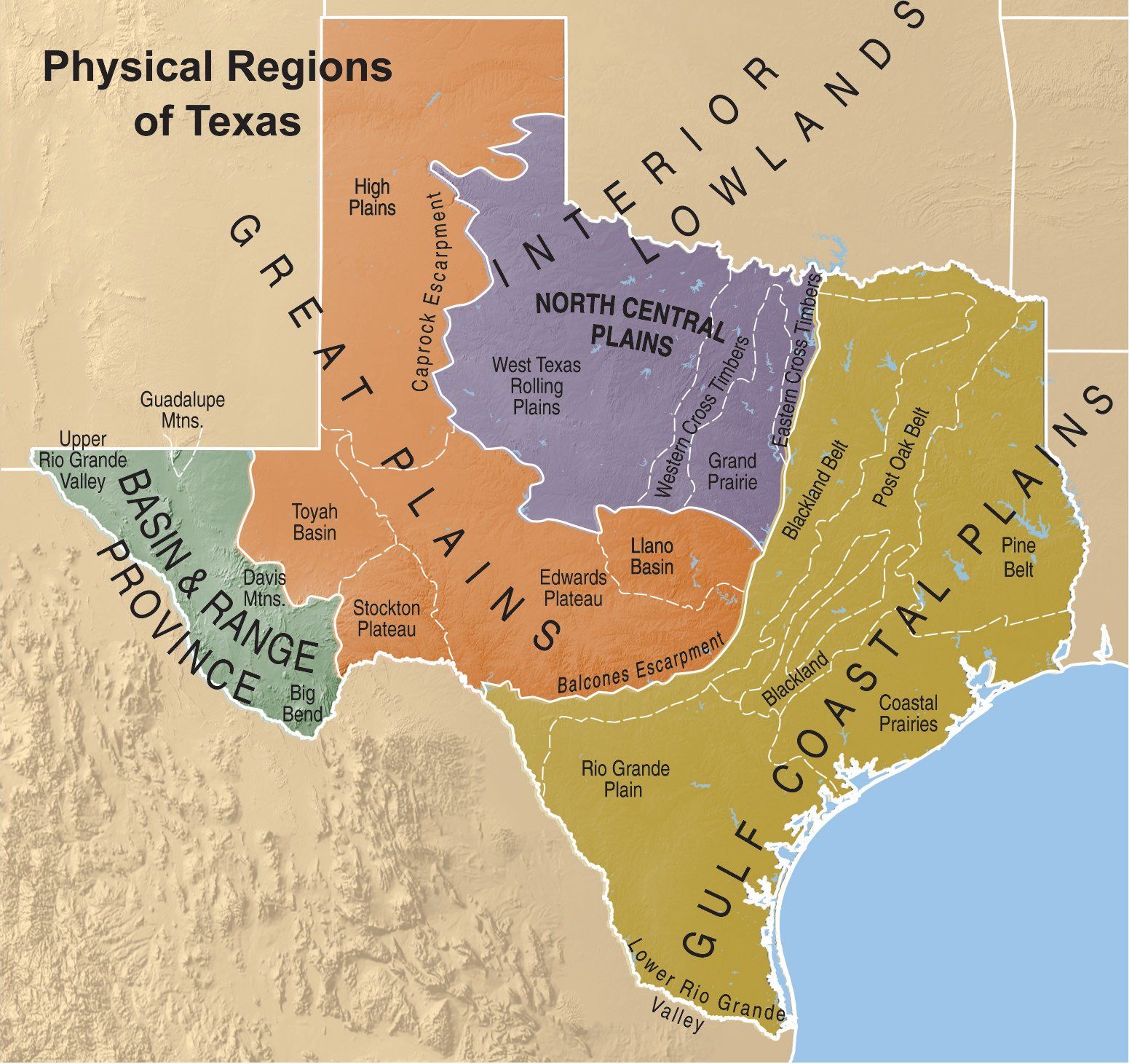 Texas' Coastal Region is very unique, do you know everything?