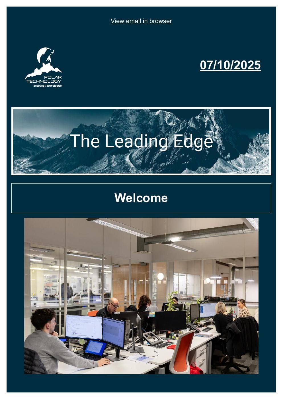 Polar Technology | Enabling Technologies