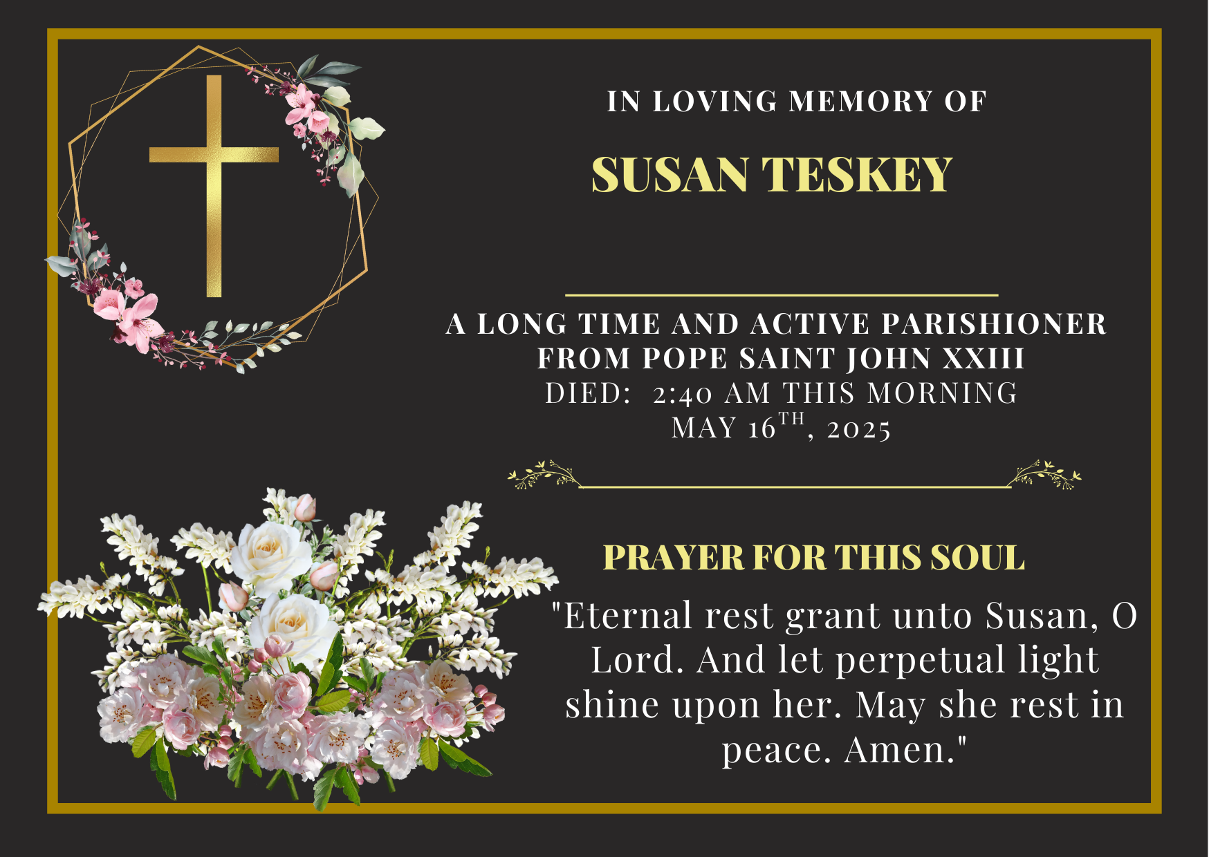 Weekly Newsletter PSJXXIII | May 25, 2025