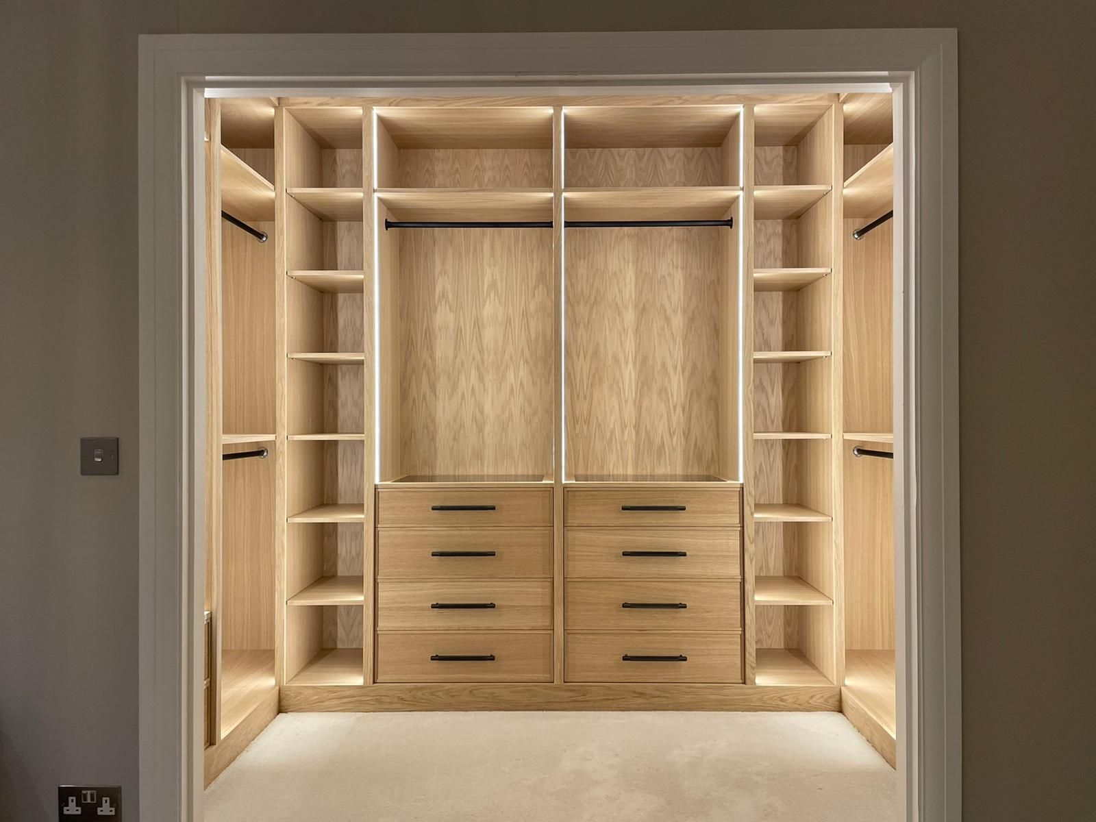 Bespoke Fitted Walk-In Wardrobes & Dressing Rooms in Cambridge