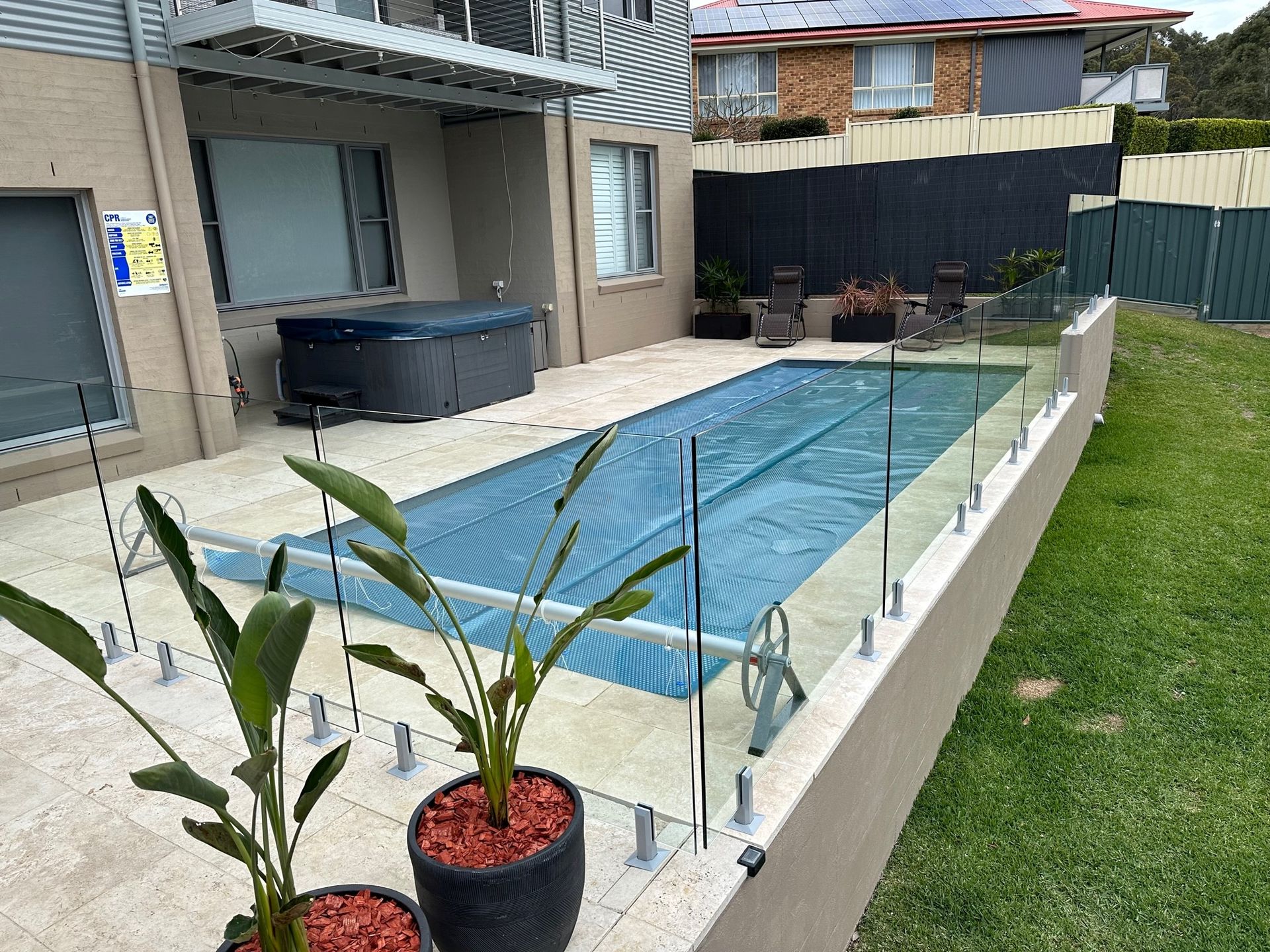 Frameless Glass Pool Fence and Balustrades South Coast, Nowra ...