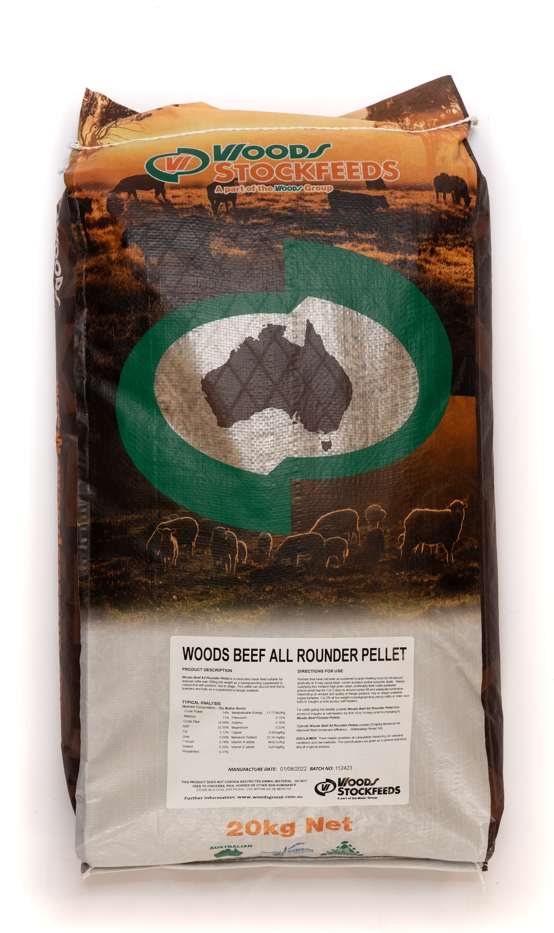 Woods Stockfeeds - Beef Feed Range